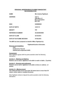 » MR example Daily Living component