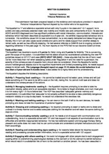 » PIP Submission Autism