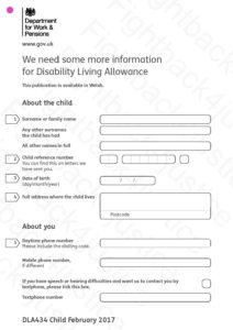 » Well Completed DLA Review Form Lymphatic Malformation Developmental ...