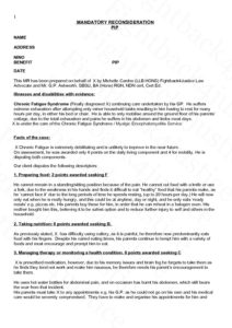 » MR. PIP Chronic Fatigue Syndrome CFS