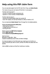 » Well Completed ESA50 Form. Cauda Equina, Anxiety, Urine Retention ...